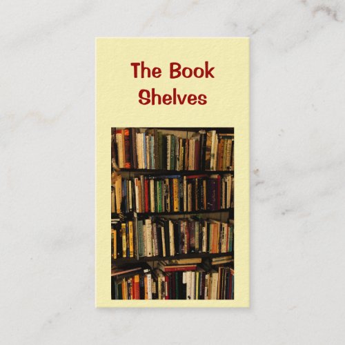 Book Store Business Card Templates