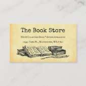 Book Store Custom Business Card | Zazzle