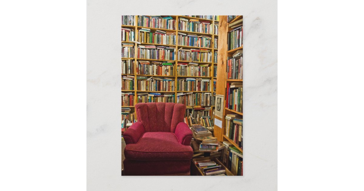 Book Store Postcard | Zazzle