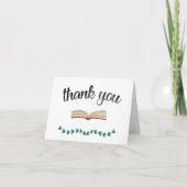 Book Thank You Card | Zazzle