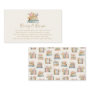Book Theme Enclosure Card | Zazzle