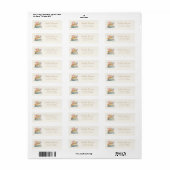 Book Theme Return Address Label | Zazzle