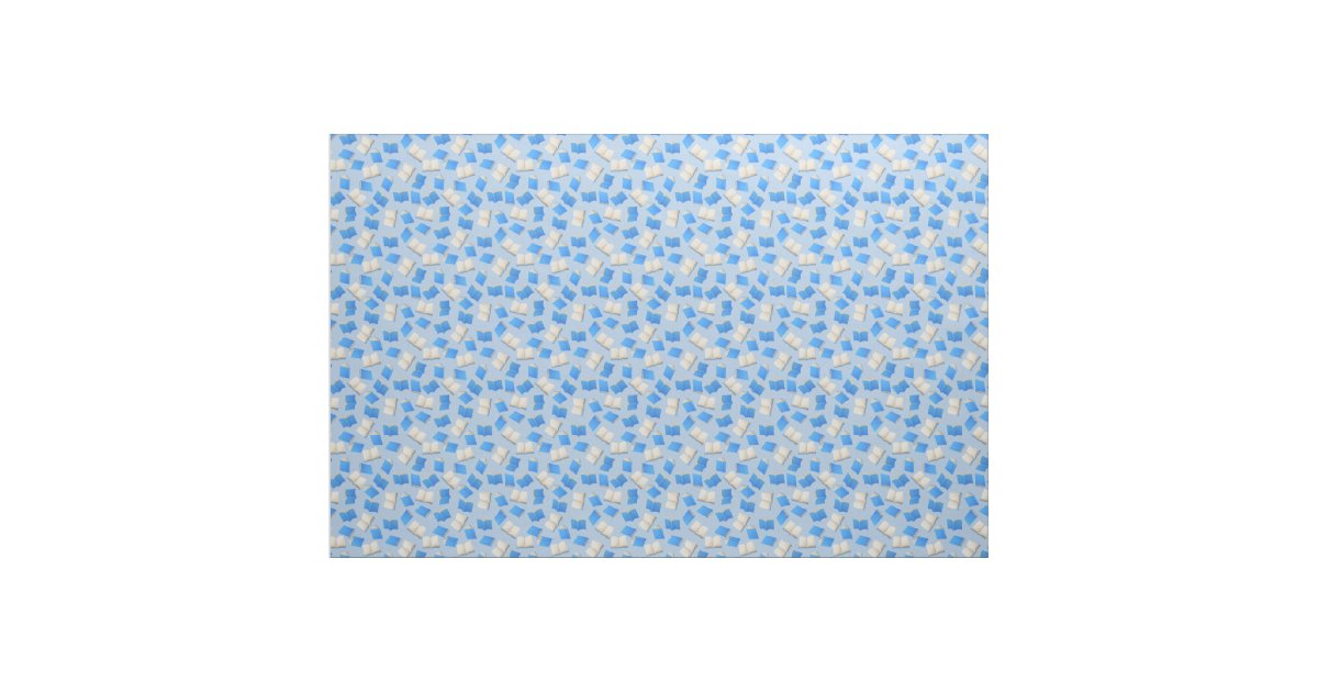 Book Themed Fabric | Zazzle