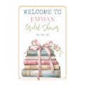 Book Themed Welcome Sign | Zazzle