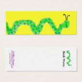 Book Worm Mini Bookmarks | Zazzle