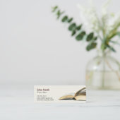 Book Writer/Editor business card | Zazzle