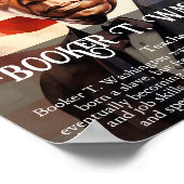 Booker T Washington Black History Month Classroom Poster | Zazzle