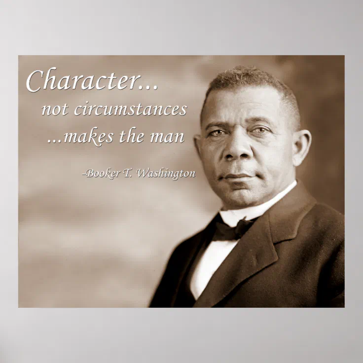 Booker T. Washington Poster | Zazzle