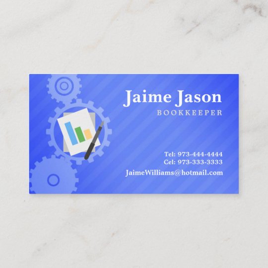 Bookkeeper Business Cards | Zazzle.com