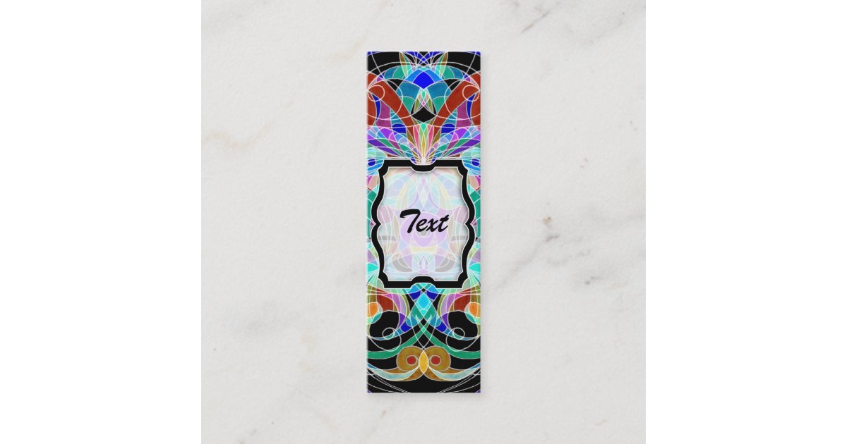 Bookmark Business Card Ethnic Style | Zazzle