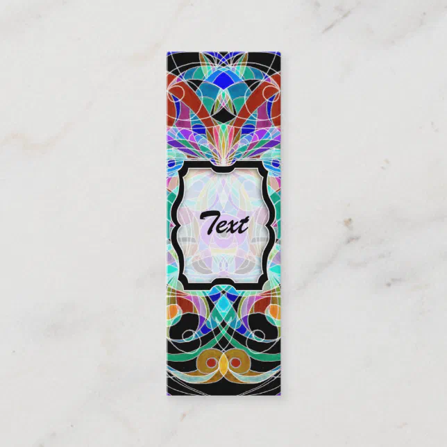 Bookmark Business Card Ethnic Style | Zazzle