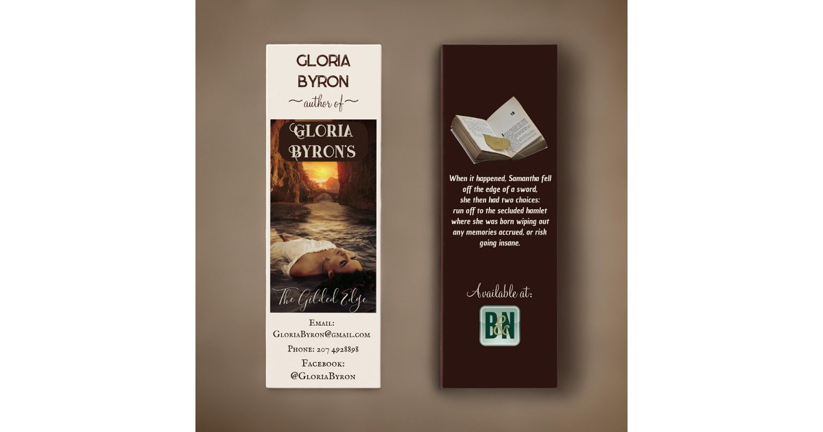 Bookmarks for Author's Promotional Material | Zazzle