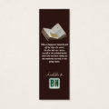 Bookmarks for Author's Promotional Material | Zazzle