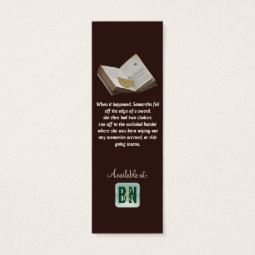 Bookmarks for Author's Promotional Material | Zazzle