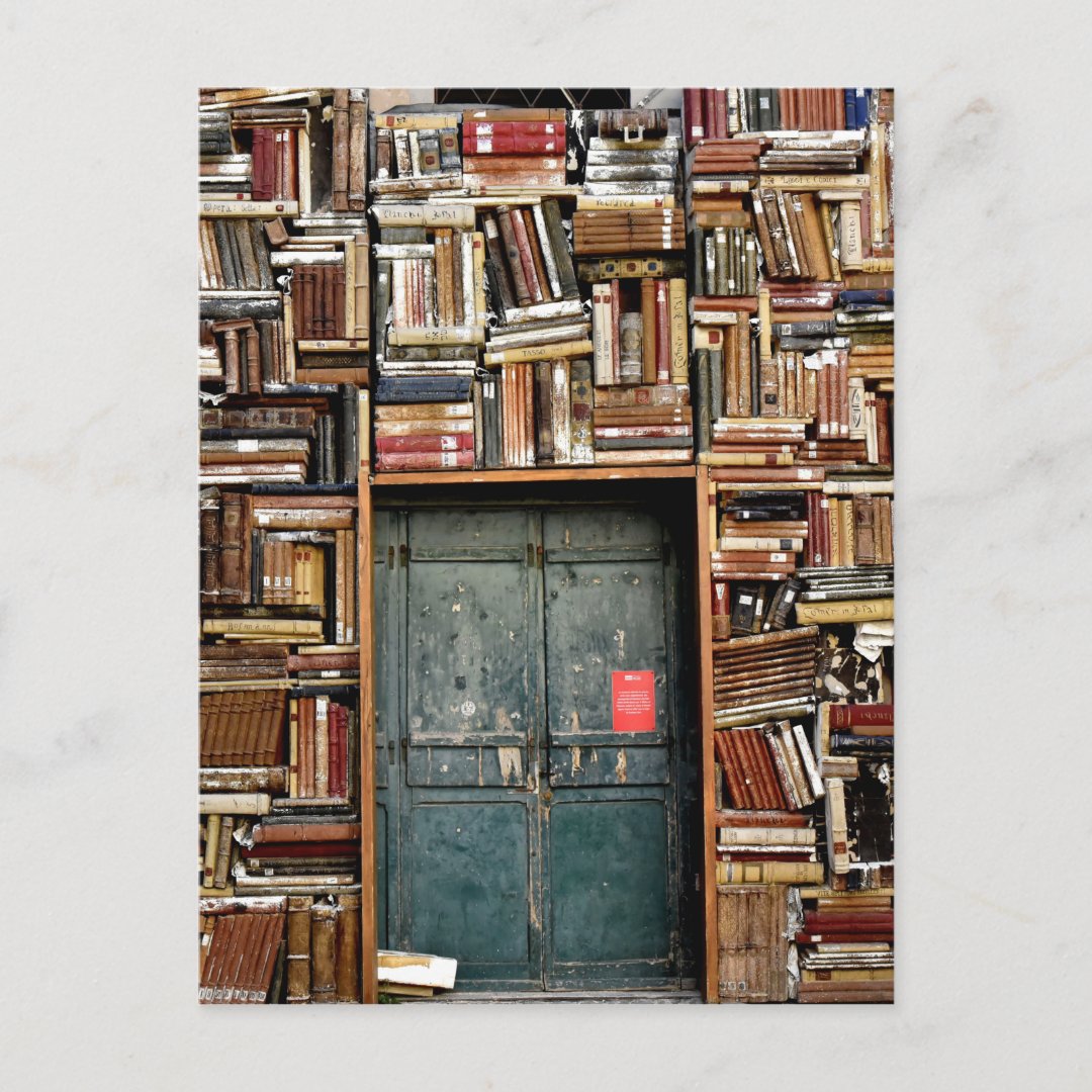 Books and Books Postcard | Zazzle
