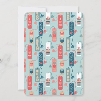 Books and Reading Themed Birthday Party Invitation | Zazzle