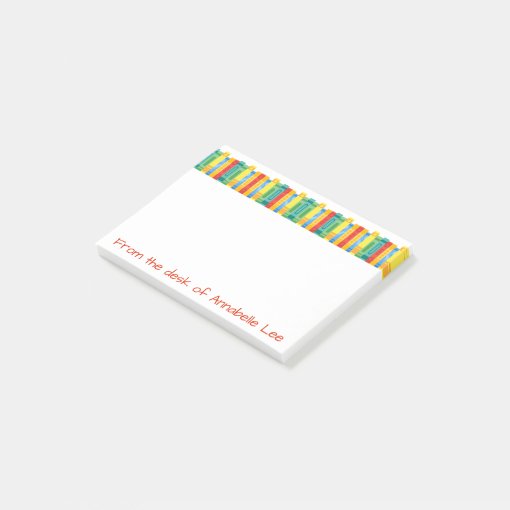 Books Border Post-it Notes | Zazzle