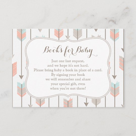Books for Baby Insert Card | Zazzle.com