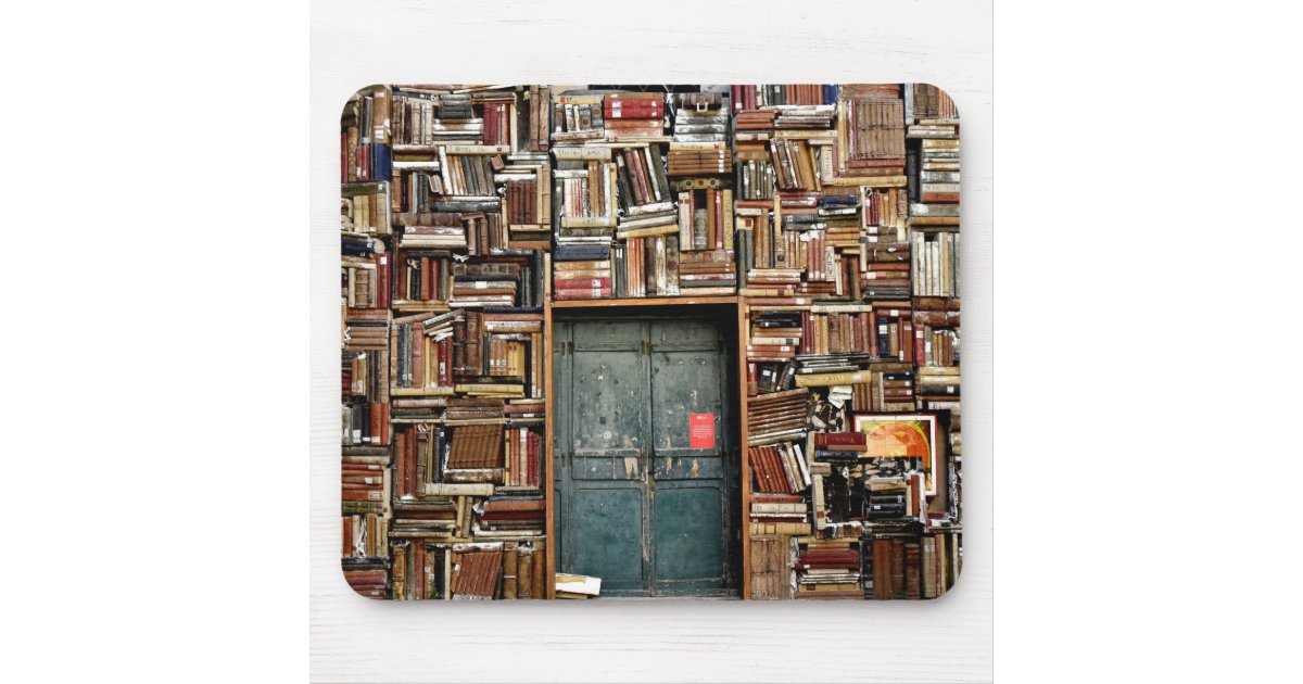 Books on Books Mouse Pad | Zazzle