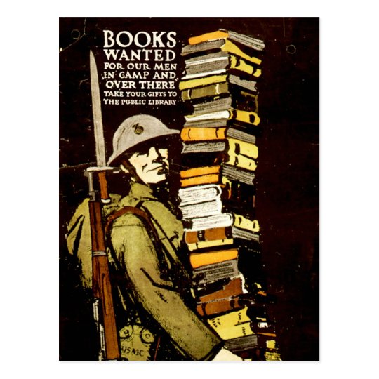 Books Wanted Postcard | Zazzle.com