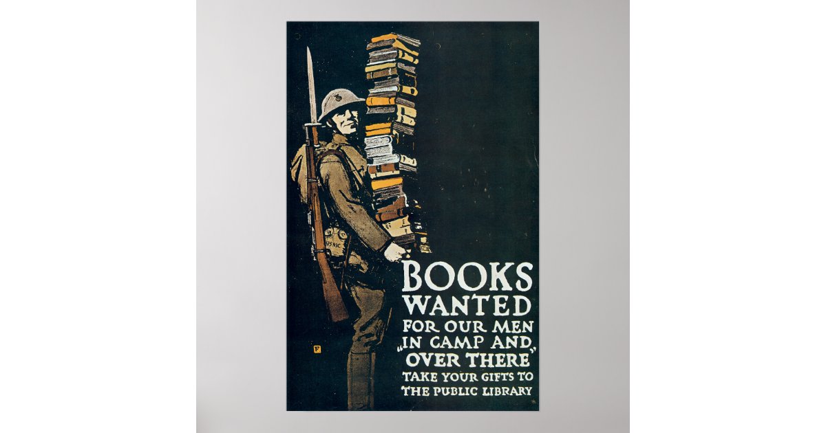 Books Wanted Poster | Zazzle
