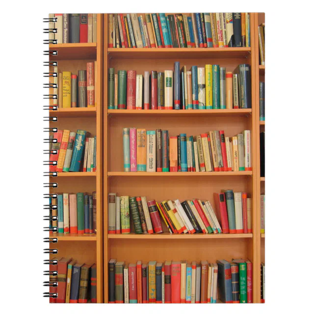 Bookshelf Books Library Bookworm Reading | Zazzle
