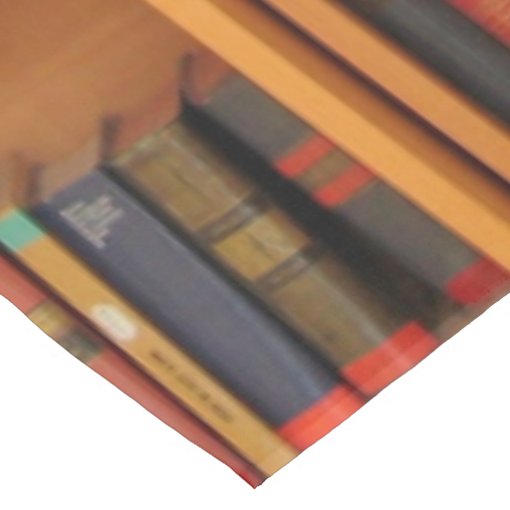 Bookshelf Books Library Bookworm Reading Tablecloth | Zazzle