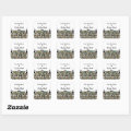 Bookshelf Library Book Labels | Zazzle