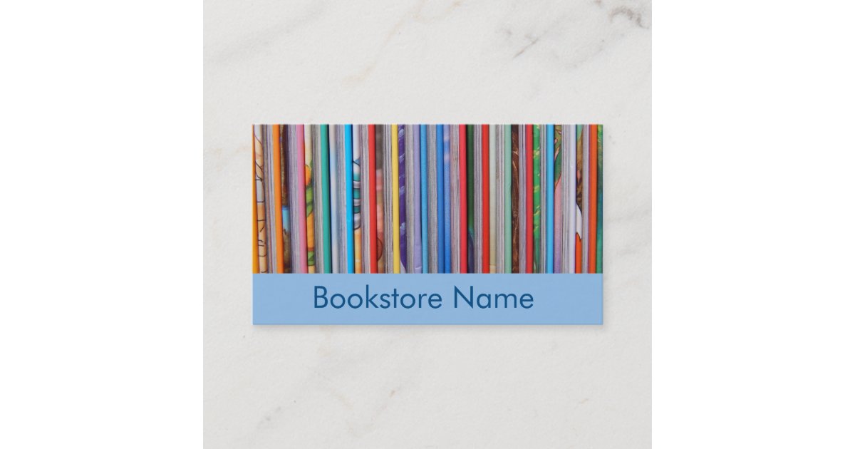 bookstore business card | Zazzle