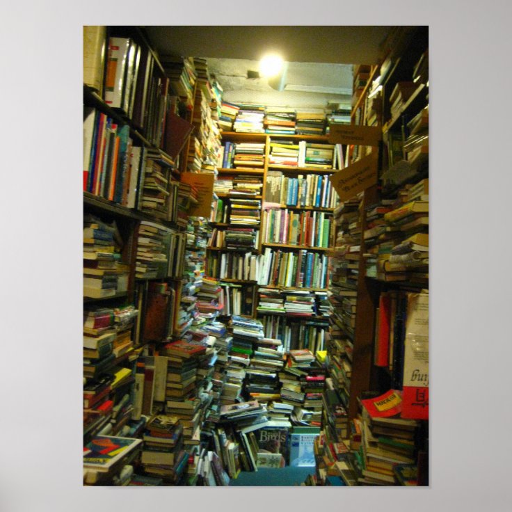 Bookstore Poster | Zazzle