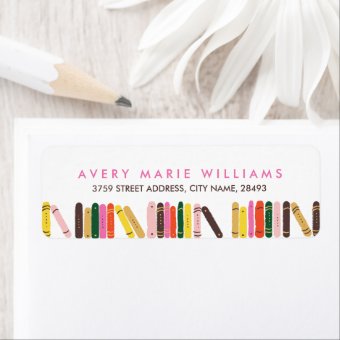 Bookworm Label | Zazzle