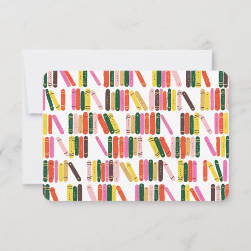 Bookworm Personalized Stationery Note Card | Zazzle