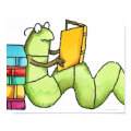 Bookworm Poster | Zazzle
