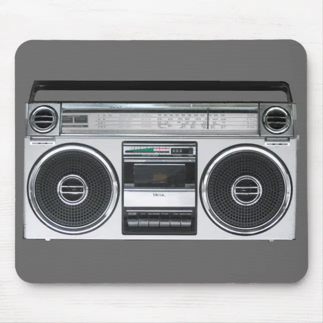 Boom Box Mousepad | Zazzle