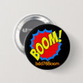 Boom! Emoticon bdd76Boom Badge Button | Zazzle