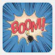 Boom! Square Sticker | Zazzle