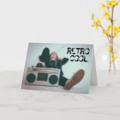 Boombox Retro 80s Cool Birthday Card | Zazzle