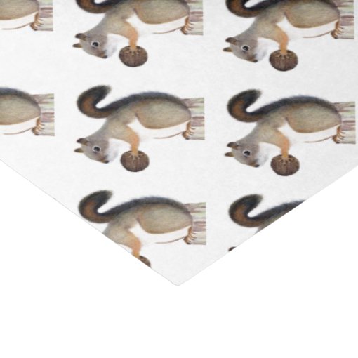 Boomer Squirrel Tissue Paper | Zazzle