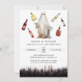 Boos and Booze | Funny Ghost Adult Halloween Party Invitation | Zazzle