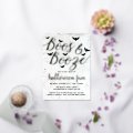 Boos & Booze Halloween Party Real Foil Invitation | Zazzle