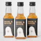 Boos & Boozed Halloween Cute Ghost Mini Alcohol Li Liquor Bottle Label ...