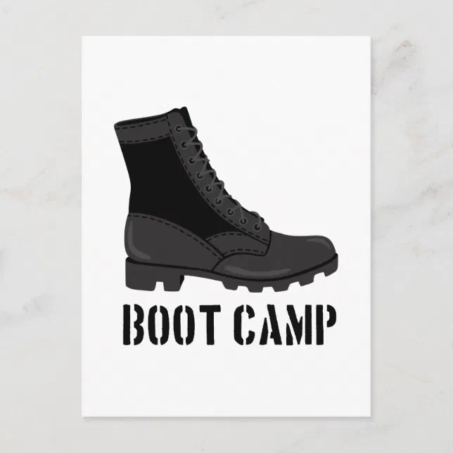 Boot Camp Postcard | Zazzle