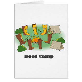 Boot Camp Cards - Greeting & Photo Cards | Zazzle