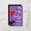 Booze and Boos Martini Budget Halloween Invitation | Zazzle