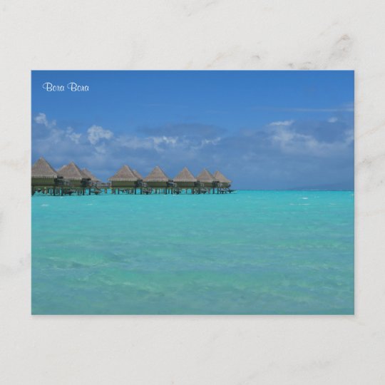 Bora Bora French Polynesia Postcard | Zazzle.com