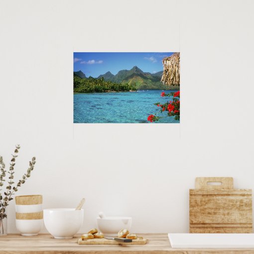 Bora Bora Island, French Polynesia Poster | Zazzle