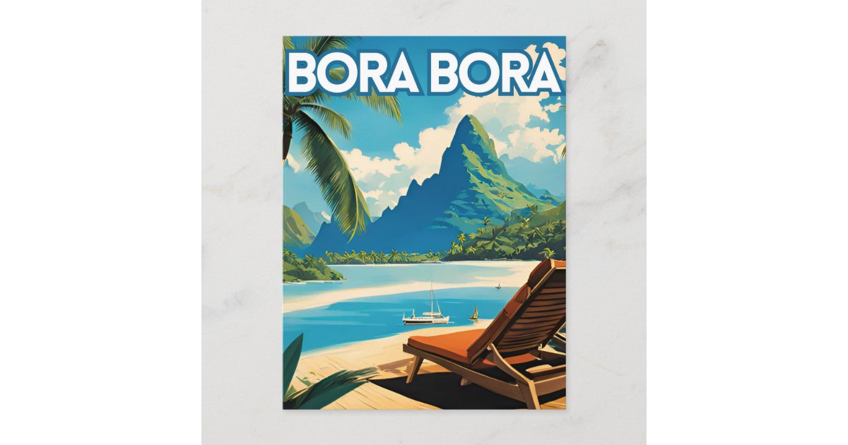 Bora Bora Island Postcard | Zazzle