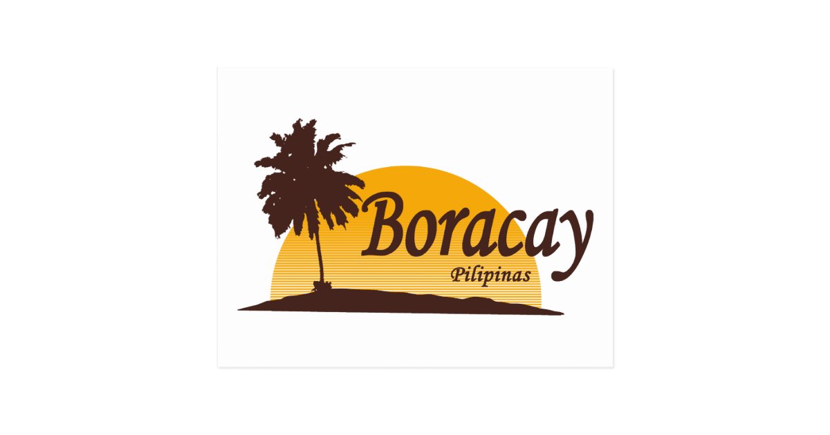 Boracay white postcard | Zazzle.com