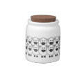 Border Collie in the Sheep Candy Jar | Zazzle