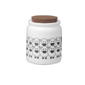 Border Collie in the Sheep Candy Jar | Zazzle